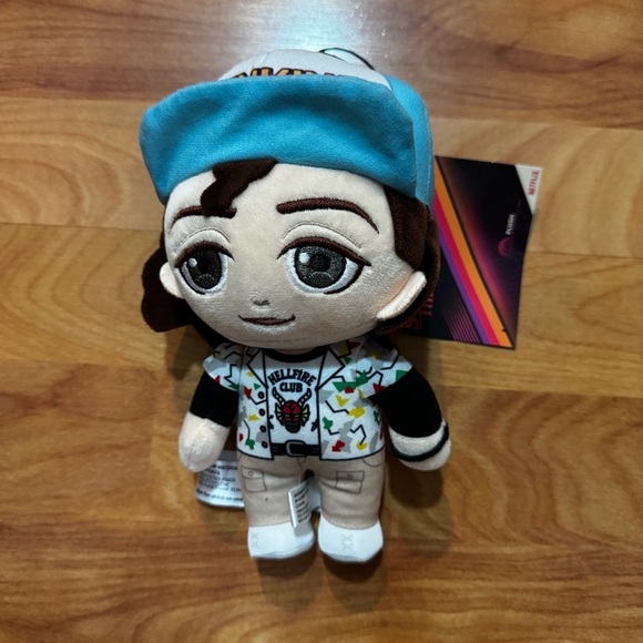 GE Animation | Toys | Dustin Henderson Stranger Things 8 Plush Season 4 ...
